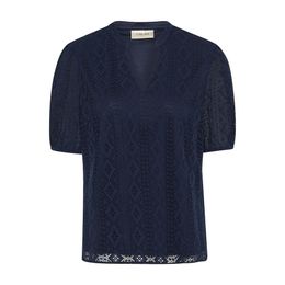Cream Bluse 'Danika' Damen Gr&ouml;&szlig;e S navy
