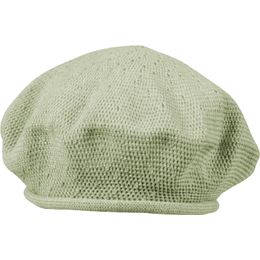 Loevenich Baskenmütze, Rollrand, für Damen, grün, 55-57