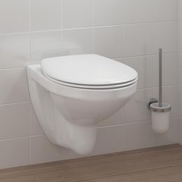 Grohe Bau Keramik Wand-Tiefspül-WC Set, mit WC-Sitz, 39497000,