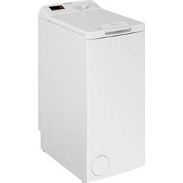 C (A bis G) Privileg Waschmaschine Toplader "PWT S6245E" Waschmaschinen weiß Toplader