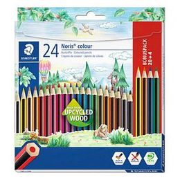 Staedtler Noris® colour 185 Buntstifte farbsortiert, 24 St.