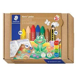 Staedtler Noris® junior 61 C1 Wachsmalstifte farbsortiert, 1 Set