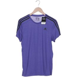 Adidas Herren T-Shirt, flieder, Gr. 48