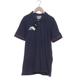 Adidas Herren Poloshirt, marineblau, Gr. 52