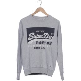 Superdry Herren Sweatshirt, grau, Gr. 46