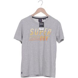 Superdry Damen T-Shirt, grau, Gr. 40