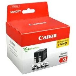 2 Canon Tinten 9254B011 Multi Value Pack 2 x PGI-2500XLBK schwarz
