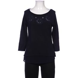 comma, Comma Damen Sweatshirt, marineblau, Gr. 34