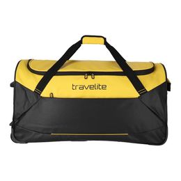 Travelite Reisetasche, Reisetasche Wasserabweisend Kantenschutz, gelb