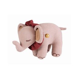 Egmont Toys Spieluhr Spieluhr Elefant Rosalie 24cm gestrickte Baumwolle Einschlafhilfe