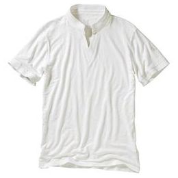 Doris Hartwich Herren Shirts Regular Fit Weiß einfarbig