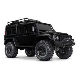 Traxxas RC-Auto Traxxas TRX-4 LR Defender 4x4 schwarz RTR Crawler Brushed ohne Akku