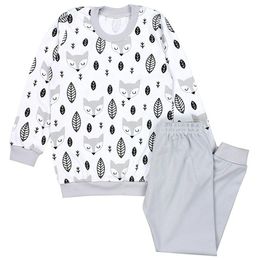 TupTam Schlafanzug Kinder Jungen Pyjama Schlafanzug Set Langarm Nachtwäsche 2-teilig