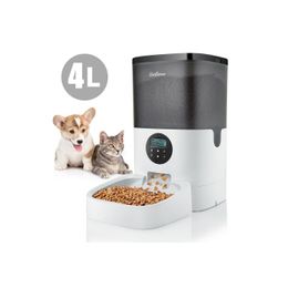 Anten Futterautomat 4L LCD Automatischer Futterautomat Pet Katze Hunde Futterspender