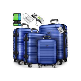 tillvex Kofferset Reisekoffer Set 4-teilig mit Gepäckwaage