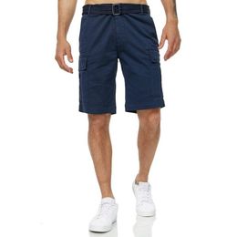 Tazzio Cargoshorts A200 Cargo Shorts inkl. abnehmbarem Gürtel