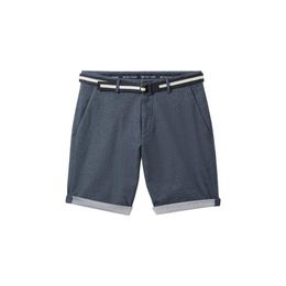 Tom Tailor Stoffhose slim chino shorts with belt