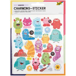Folia Charming-Sticker KIDS IV mit 2 Bögen in bunt