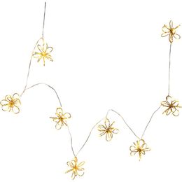 LED-Lichterkette "Goldflower" 140 cm