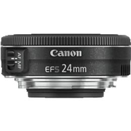Canon EF-S 24mm 1:2,8 STM - 24 mm f/2.8 (Objektiv für Canon EF-Mount, Schwarz)