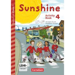 Cornelsen Sunshine - Early Start Edition - Ausgabe 2015 und Nordrhein-Westfalen 2016 - 4. Schuljahr - Caroline Schröder, Tanja Beattie, Nadine Kerler, Daniela Röbers, Gebunden