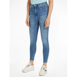 Calvin Klein Jeans Jeans, Skinny-Fit, knöchellang, für Damen, blau, 27