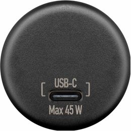 wentronic Single Einbaucharger USB-C 45 Watt