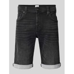 Mustang Straight Leg Jeansshorts im 5-Pocket-Design Modell 'Chicago'