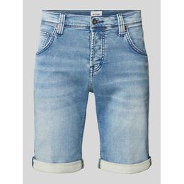 Mustang Straight Leg Jeansshorts im 5-Pocket-Design Modell 'Chicago'