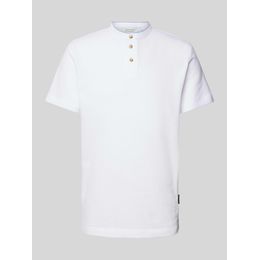 Tom Tailor Regular Fit Poloshirt mit Strukturmuster