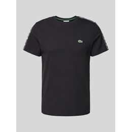 Lacoste T-Shirt mit Rundhalsausschnitt Modell 'BASIC'