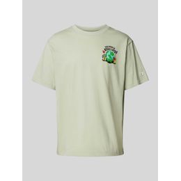 Champion T-Shirt mit Label-Print Modell 'ECO FUTURE CIROLAR'