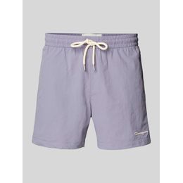 Champion Regular Fit Badehose mit Label-Stitching