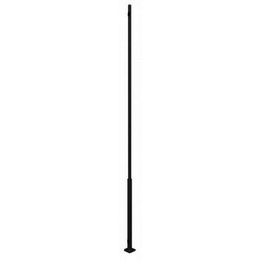 Schake Stahl-Lampenmast tiefschwarz 6,00 m