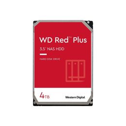 Western Digital WD Red Plus 4TB HDD-NAS-Festplatte (4TB) 3,5", rot|schwarz