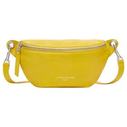 Liebeskind Berlin Bauchtasche Tavia SEASONAL NOOS SHEEP NATURAL, Zertifiziert nach Leather Working Group, Wallet, gelb