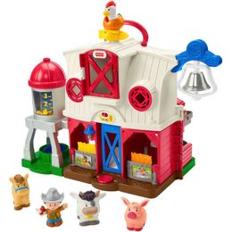 Fisher-Price® Lernspielzeug Little People Bauernhof, mit Licht und Sound, inklusive Tiere, bunt