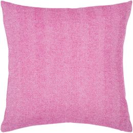 Pad Dekokissen FINEEDGE, Made in Europe, rosa