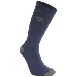 Craghoppers - Nosilife Travel Woll Socken - Wandersocken 36-38 | EU 36-38 blau