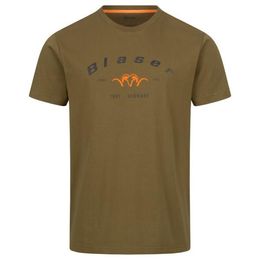 Blaser Outfits - Blaser Since T-Shirt 24 - T-Shirt Gr S braun/oliv