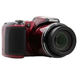 Kompakt Bridge Kamera CoolPix L810 - Rot + Nikon Nikkor 26X Wide Optical Zoom ED VR 4.0-104mm f/3.1-5.9 f/3.1-5.9