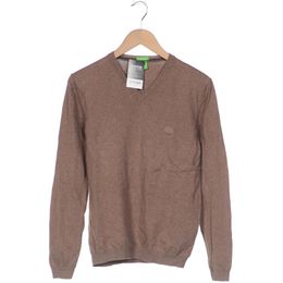 BOSS Green Herren Pullover, braun, Gr. 48