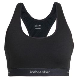 Icebreaker - Women's Merino 125 Zoneknit Racerback Bra - Sport-BH Gr XS schwarz