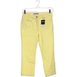 Zerres Damen Jeans, gelb, Gr. 38