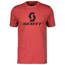 Scott - Icon S/S - T-Shirt Gr M rot