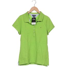 Tommy Hilfiger Damen Poloshirt, grün, Gr. 42