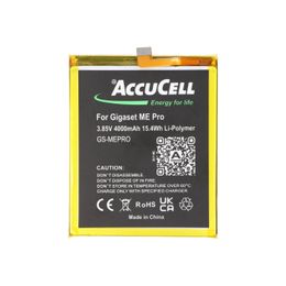 AccuCell Akku passend für Gigaset ME Pro Li-Polymer 3.85V 4000mAh 15.4Wh Akku 4000 mAh (3