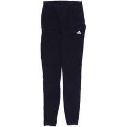 Adidas Damen Stoffhose, schwarz, Gr. 0