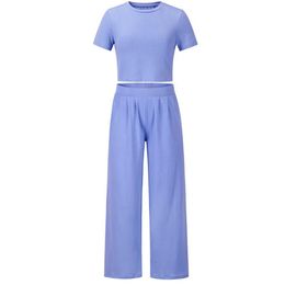 ZWY Freizeitanzug Hausanzüge damen Relaxanzug Homewear Suit Freizeitanzug(2-tlg) (1-tlg)