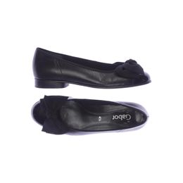 Gabor Damen Ballerinas, schwarz, Gr. 4.5